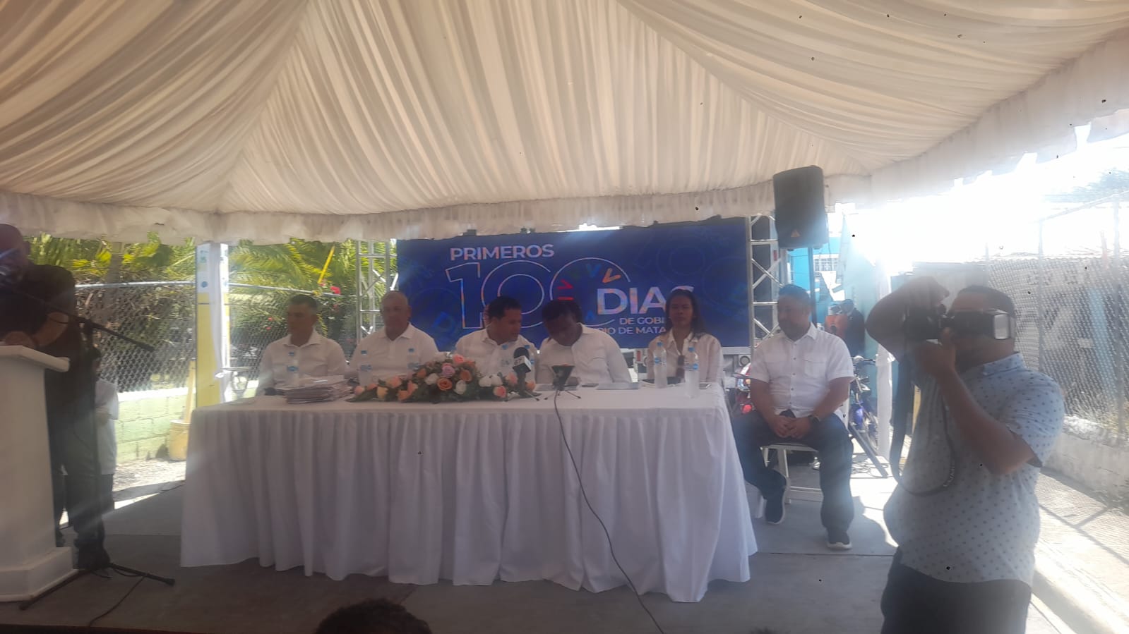 Alcalde Raúl Batista muestra trabajos realizados durante los primeros ...