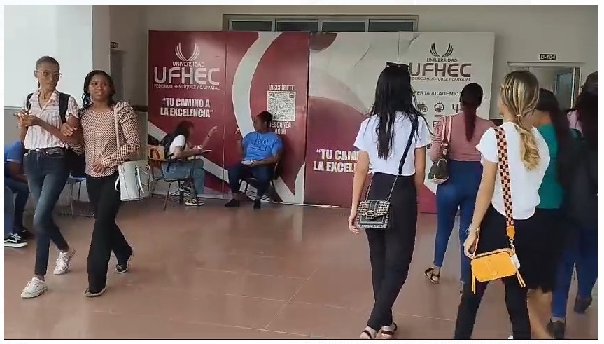 UFHEC realiza acto de bienvenida a nuevos estudiantes campus Baní